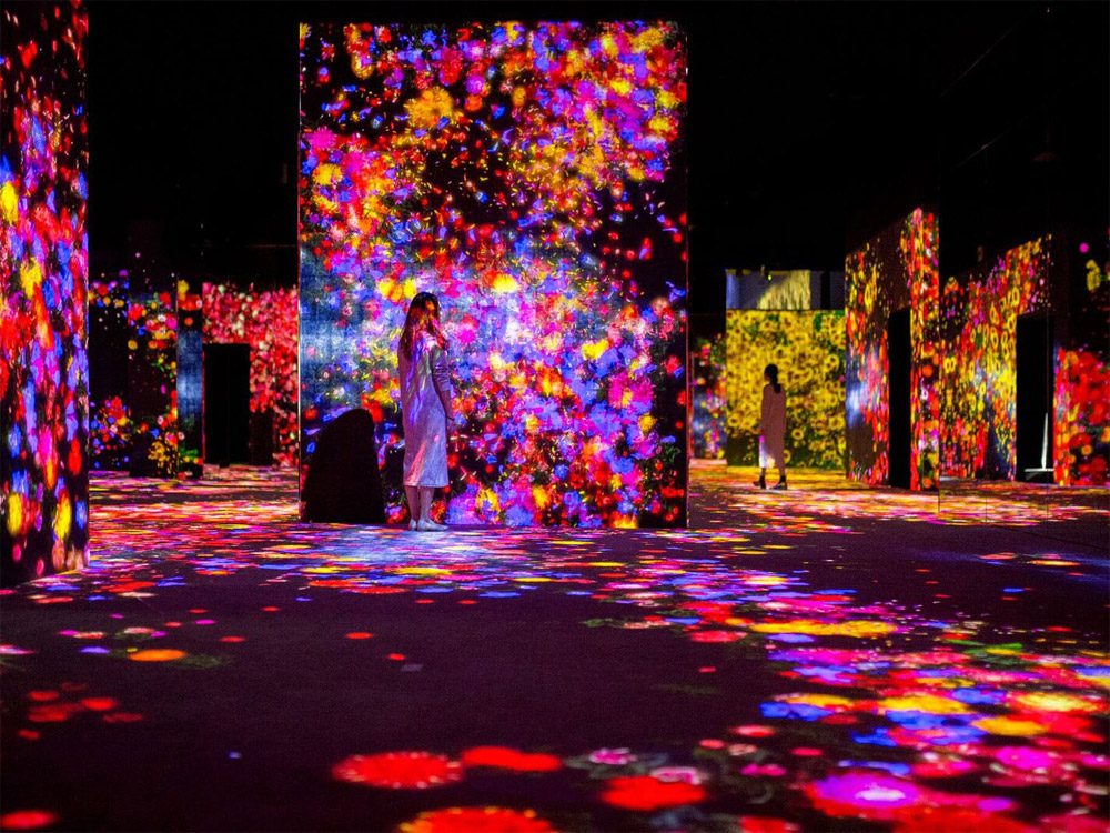 TeamLab Borderless: el Museo de Arte Digital del edificio Mori en Tokyo ...